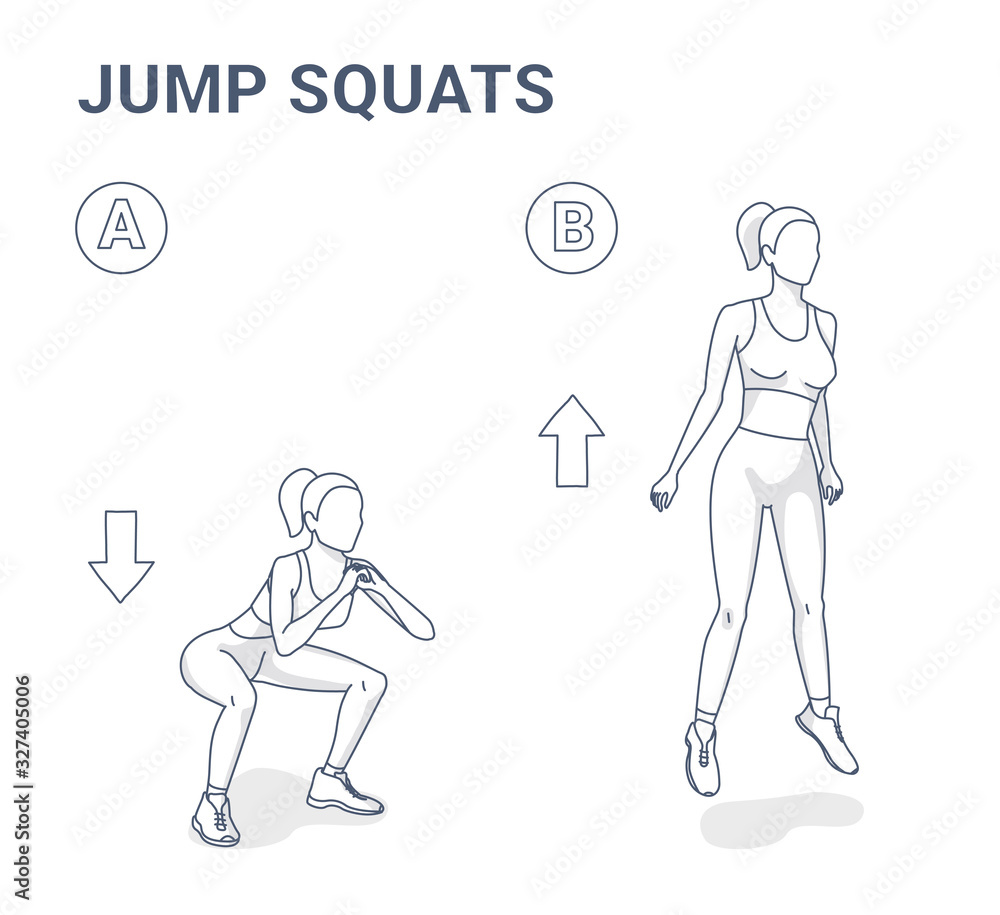 Jump Squats Before And After