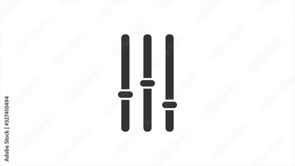 Setting, Controller, Target, Object Line Icon Motion Graphic Animation ... Setting, Controller, Target, Object Line Icon Motion Graphic Animation ...