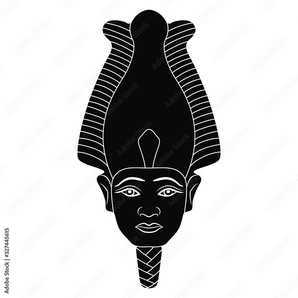 Pharaoh Head Vector