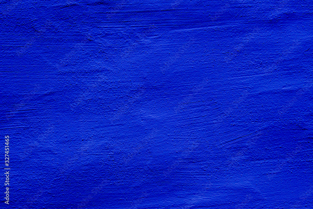 Blue colored abstract wall background with textures of different shades ...
