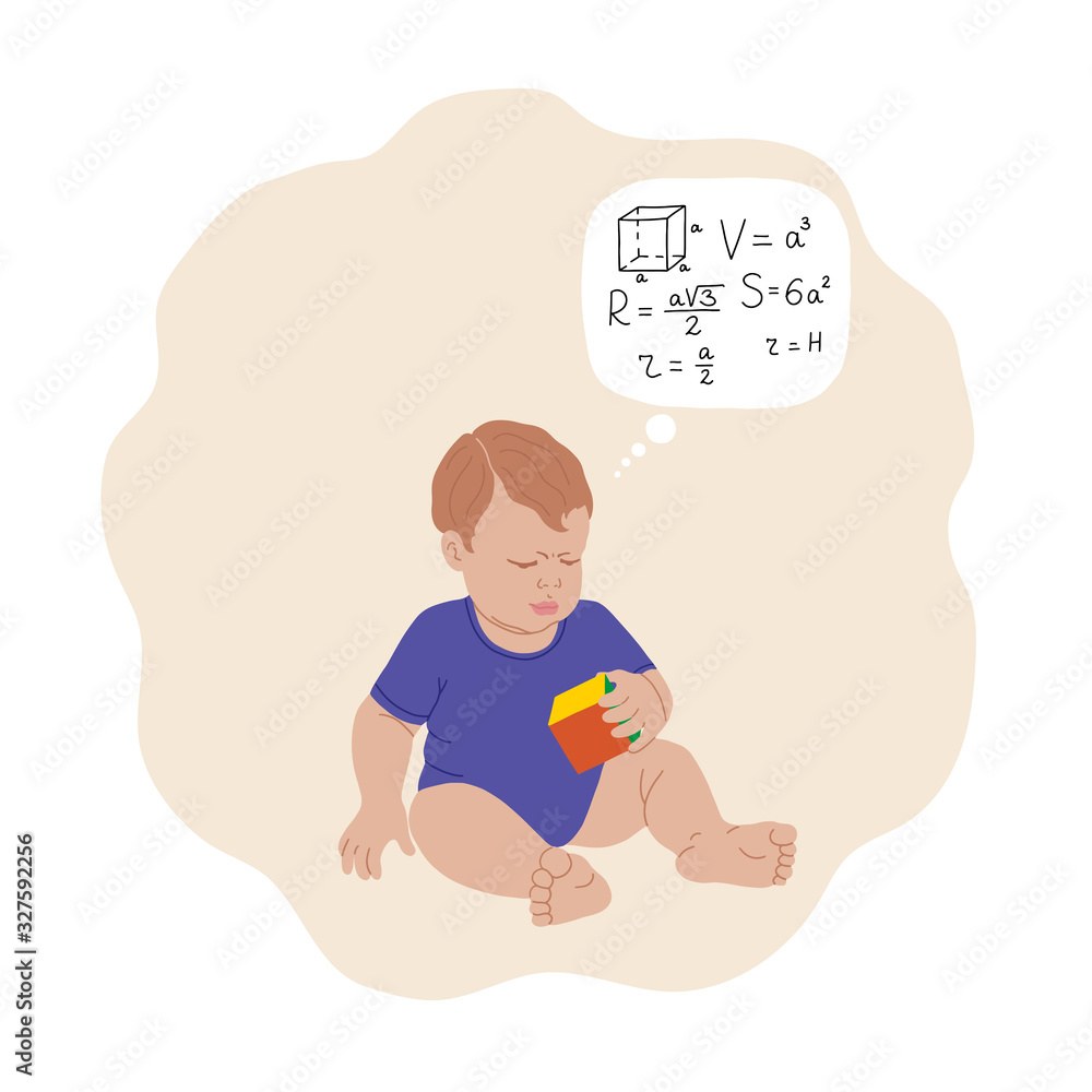 The little prodigy solves the geometry problem in the mind. A child ...