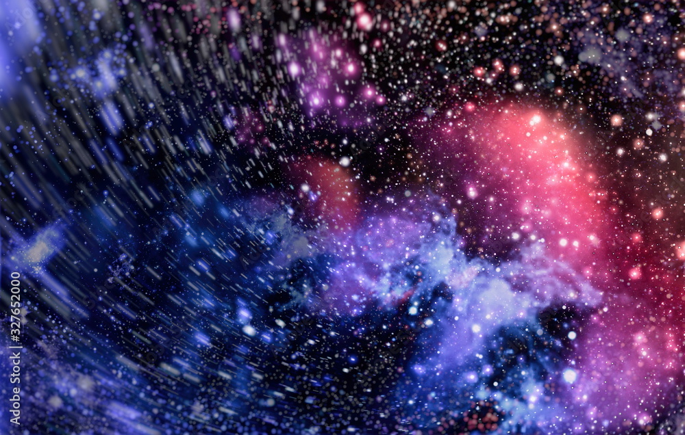Cosmic pattern with soft blur on dark background, suitable for desktop ...