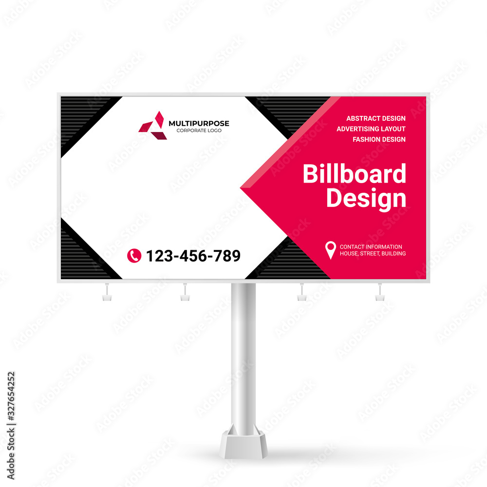 Billboard sign, banner design ideas for outdoor advertising ...