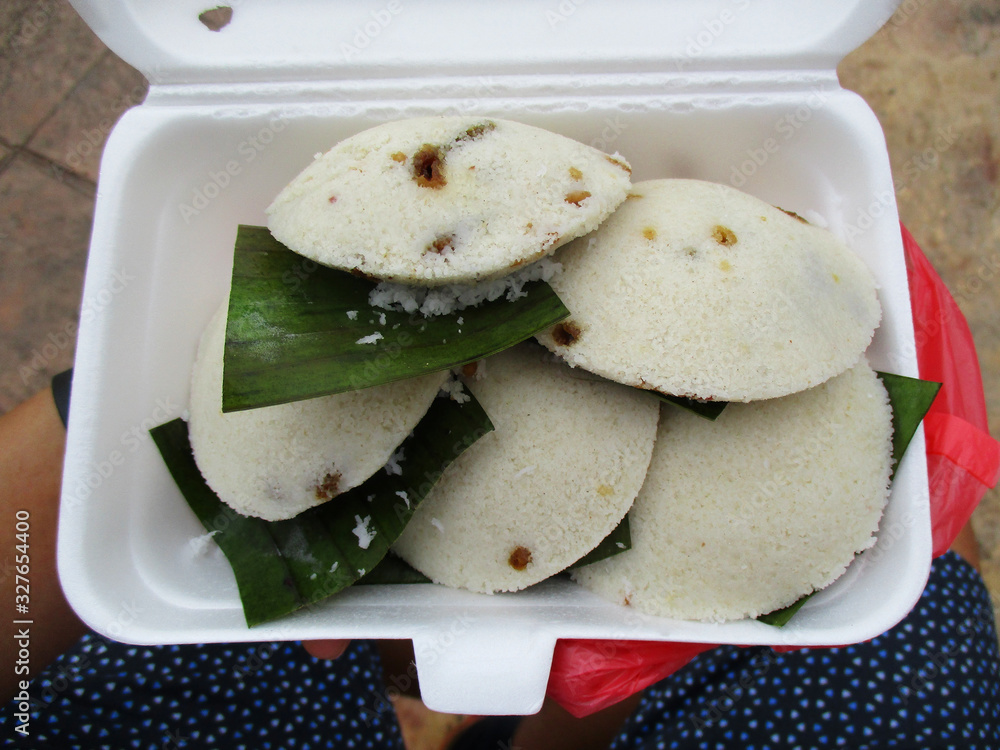Malacca, Malaysia, January 18, 2016: Putu Piring Street food seen in ...