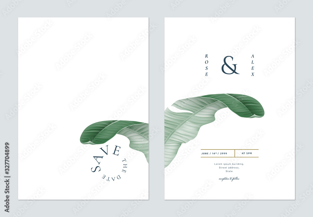 Banana Invitation Template