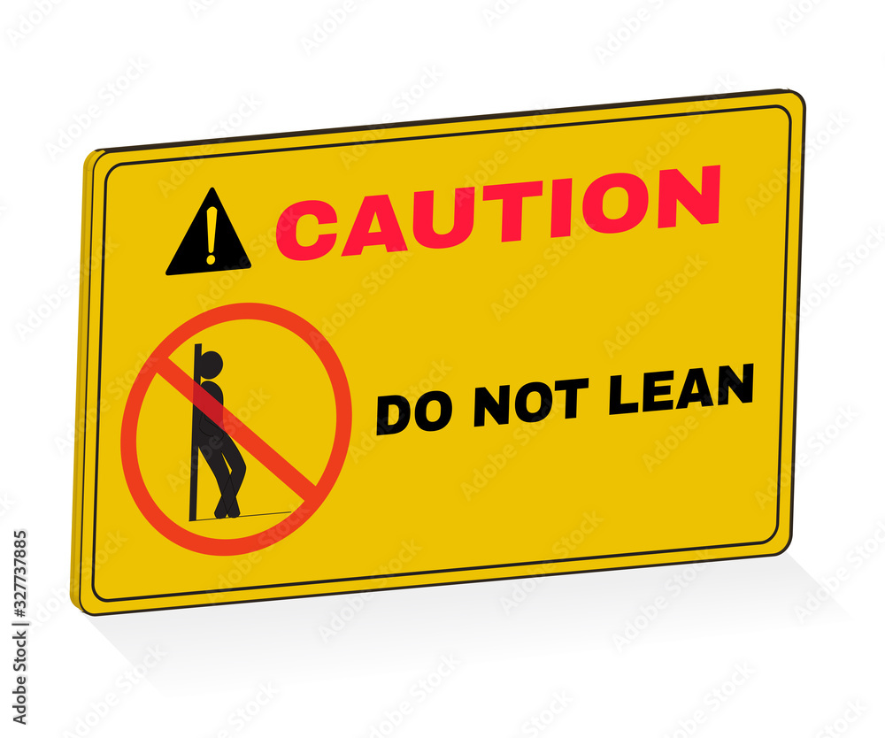 pencil_colo3d Accident Prevention signs, Caution board with message ...