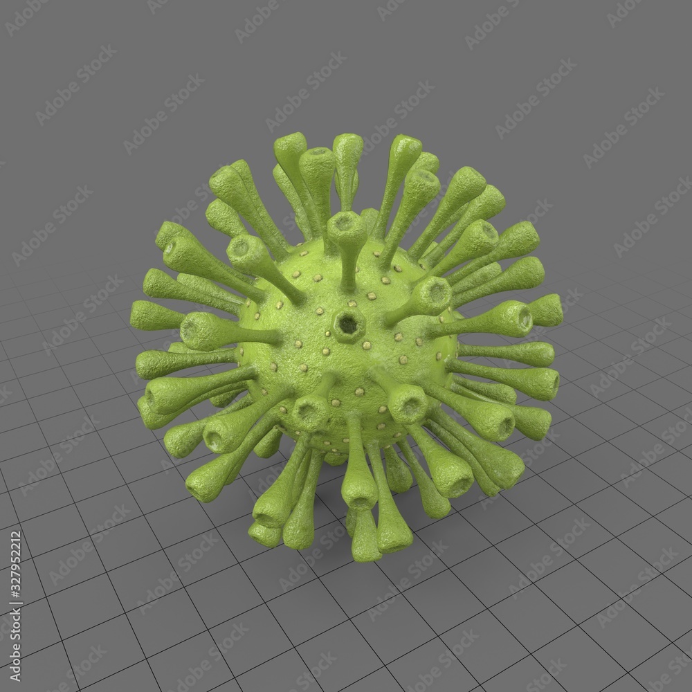 Virus Stock 3D asset | Adobe Stock