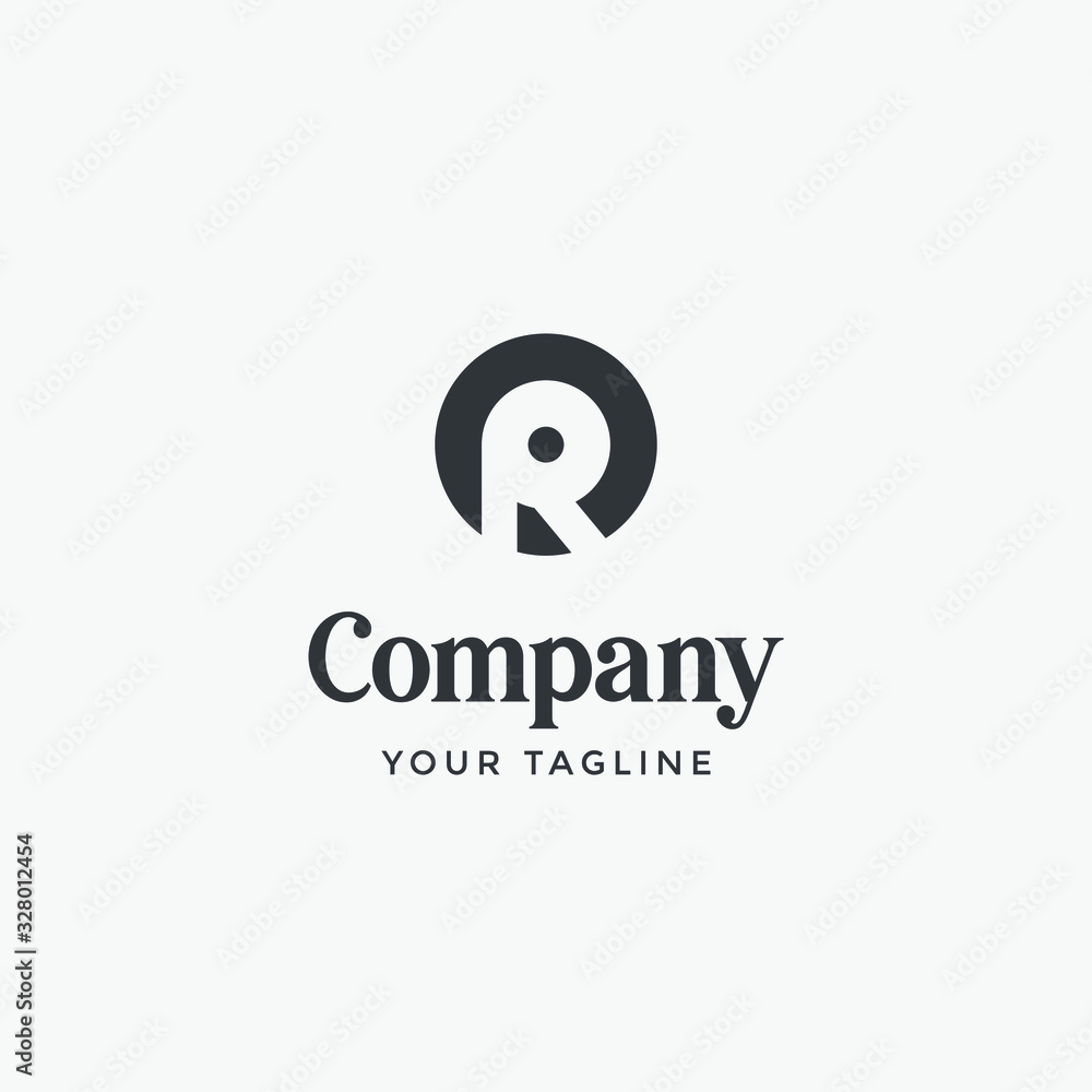 letter r logo modern design template for any related business Stock ...