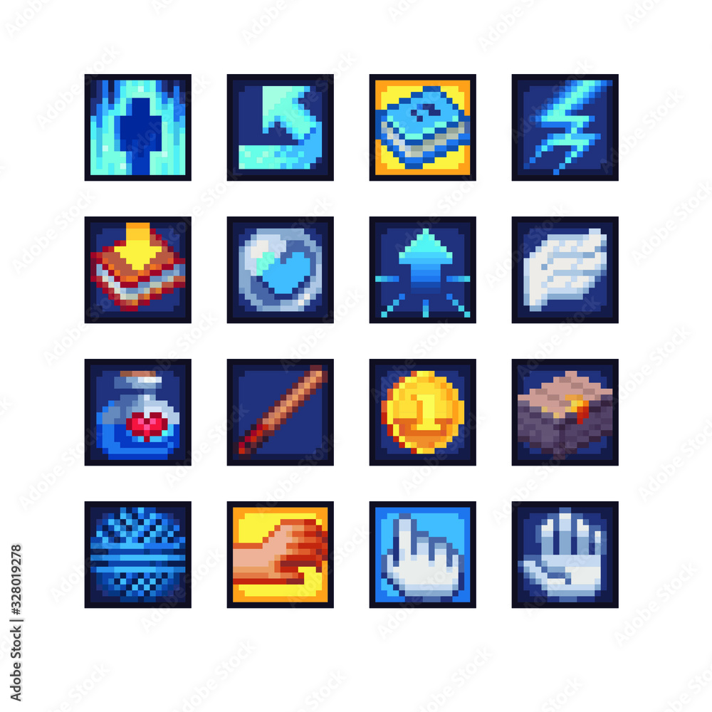 Minecraft Arrow Pixel Art