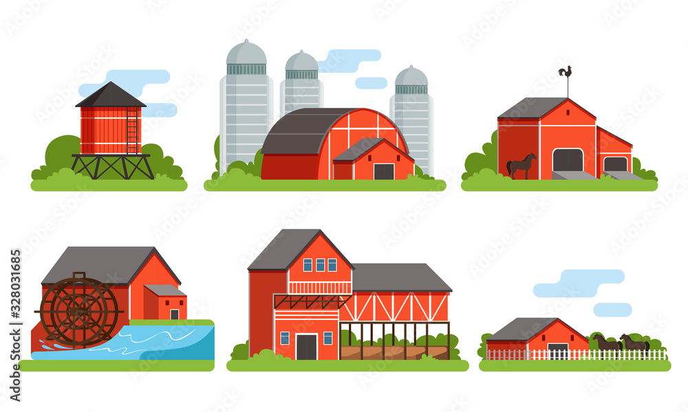 Agricultural Buildings Collection, Countryside Life and Industrial ...