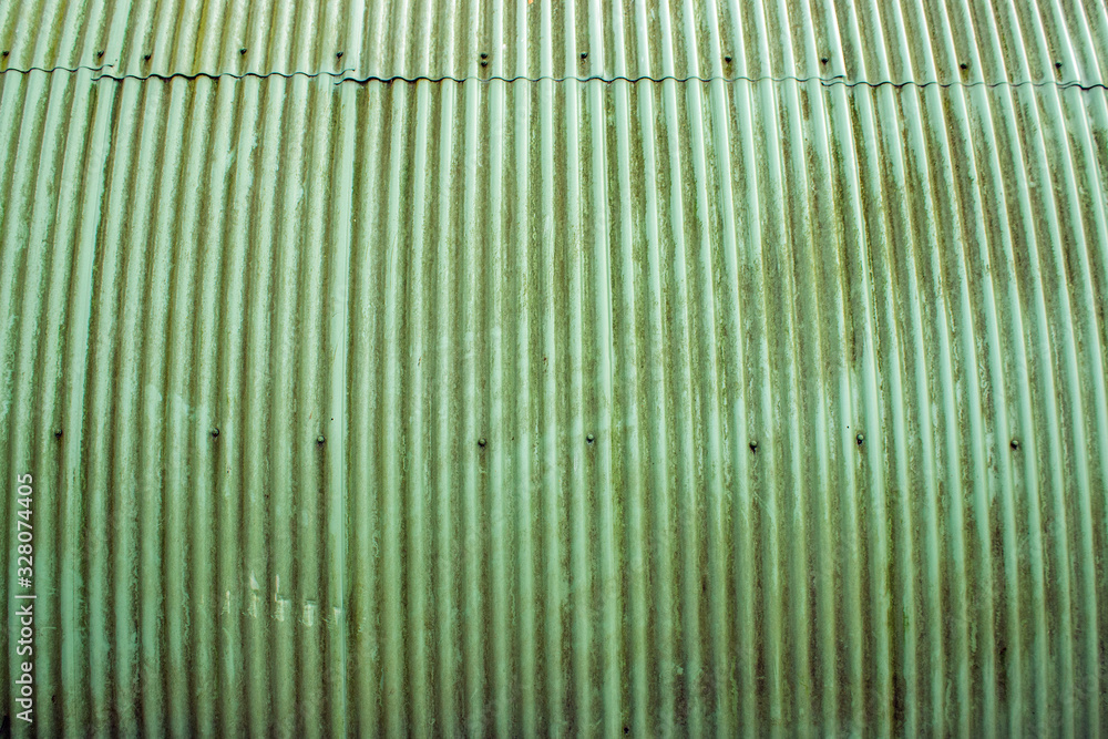 Dirty old sheet roof texture. Rusty corrugated metal roof sheet ...