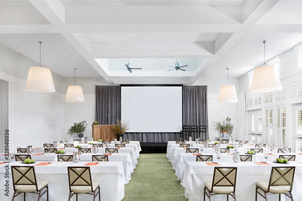 Conference room at a luxury resort Stock Photo | Adobe Stock