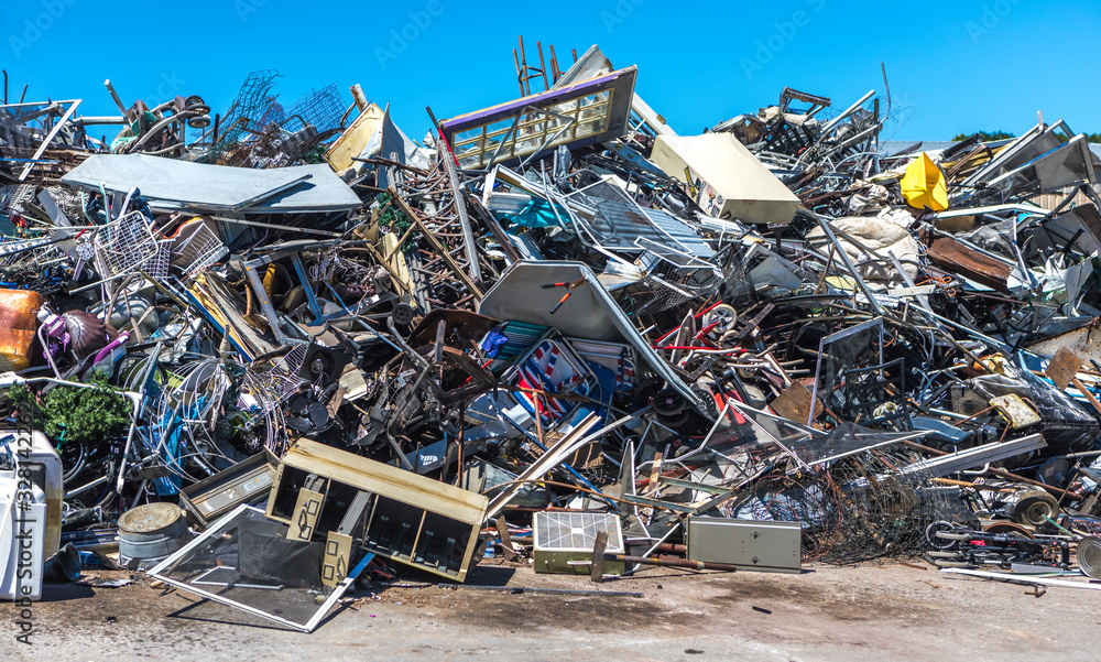 Scrap Metal Material for Free for Re-use or Repurpose from Dumpster ...