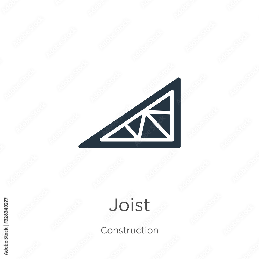 Joist icon vector. Trendy flat joist icon from construction collection ...