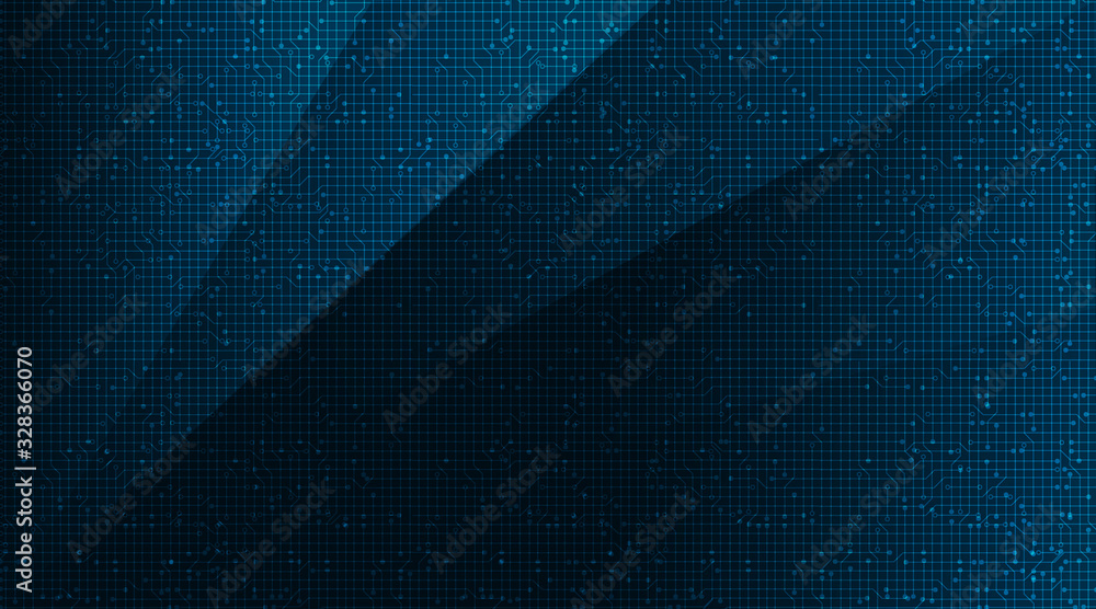 Cyber Circuit Microchip on Technology Background,Hi-tech Digital and ...