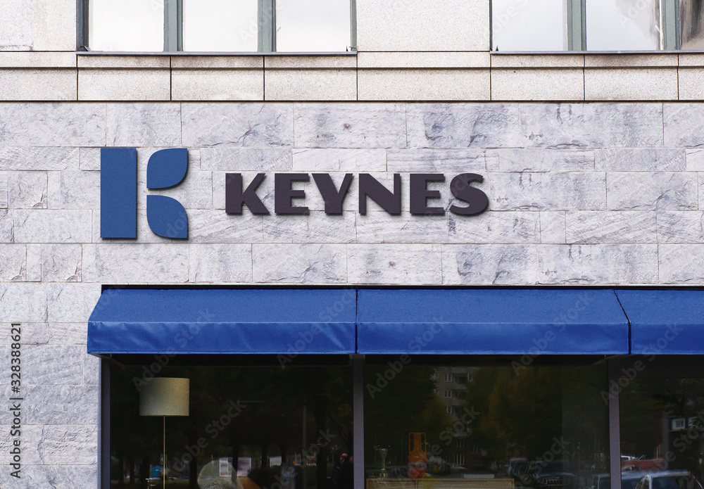 Wall Mounted Storefront Sign Mockup Stock Template | Adobe Stock