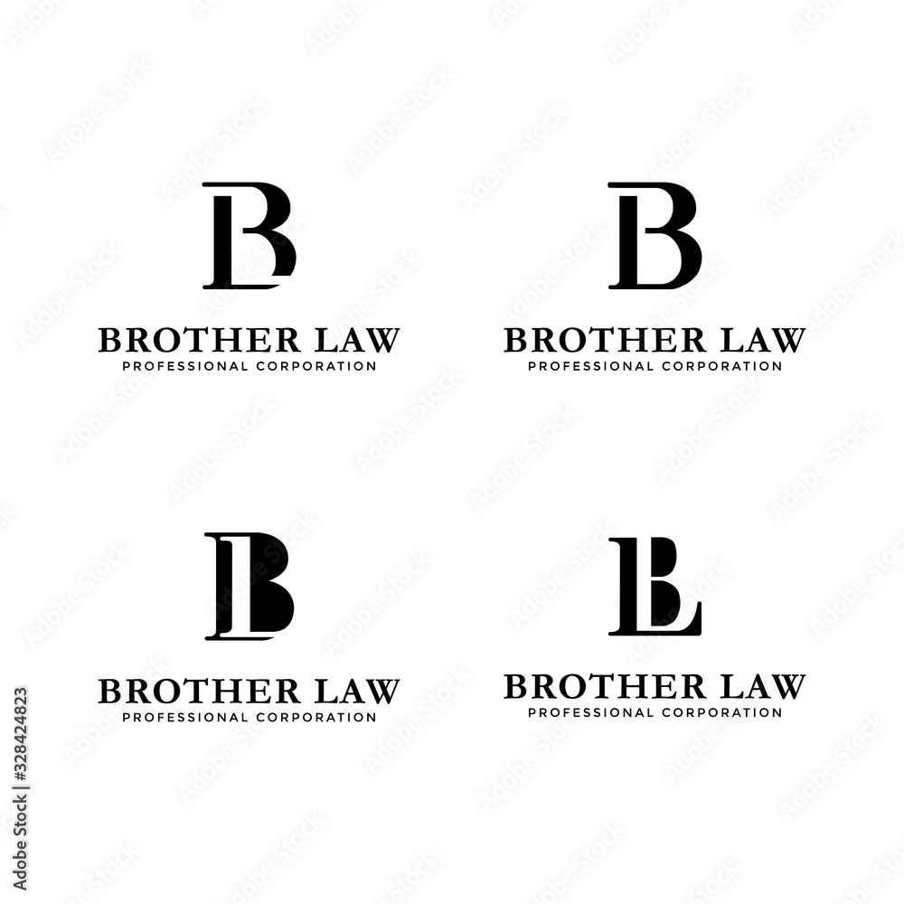 Letter B Logo Letter B Logo Monogram Logo Icon BL Logo LB Logo