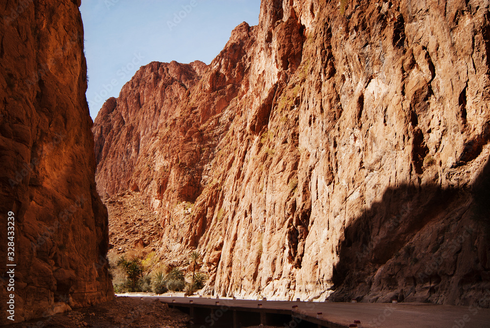 cliffs of the Atlas Mountains, Morocco Stock Photo | Adobe Stock