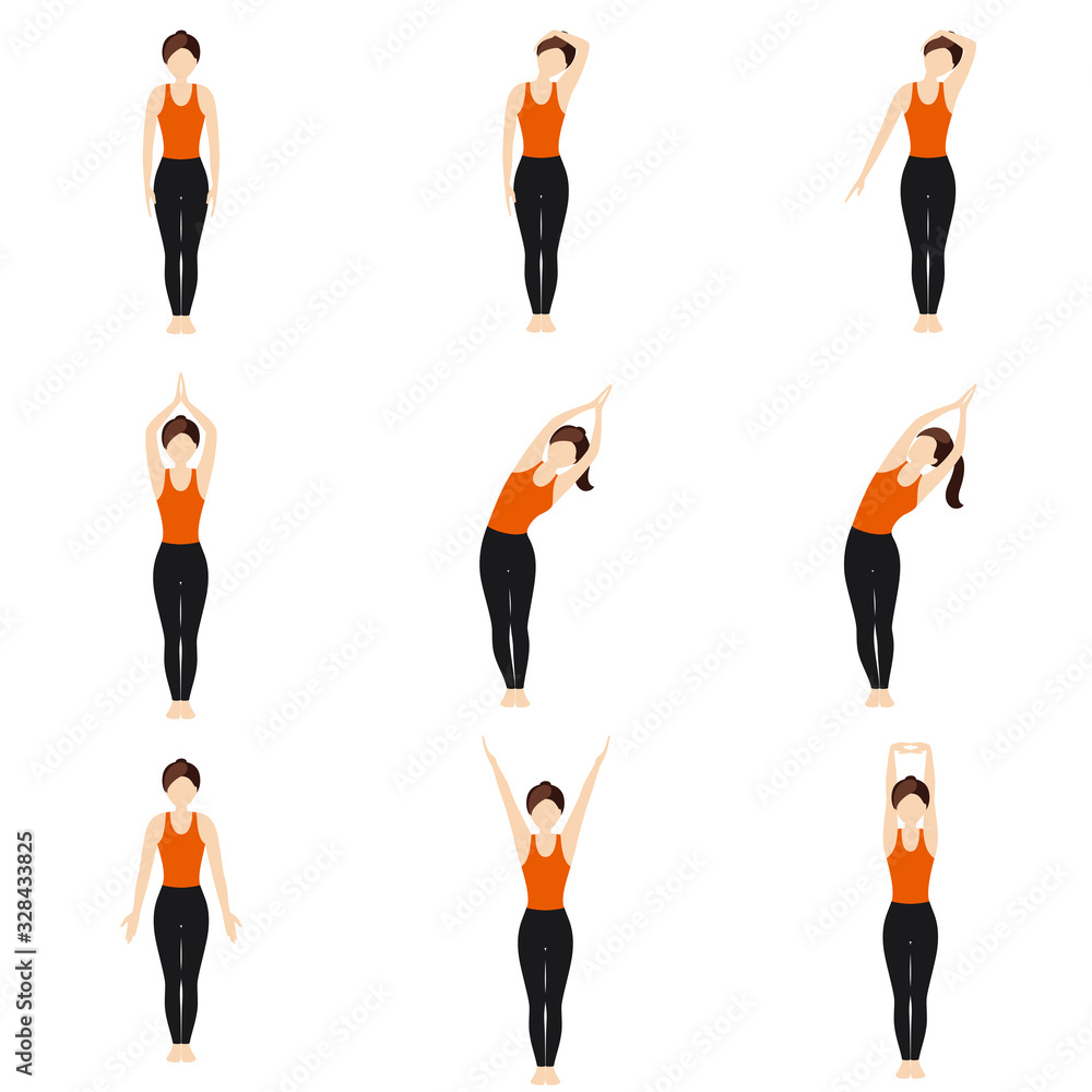 Simple Standing Yoga Poses
