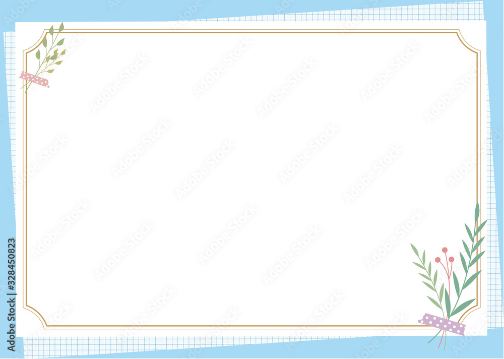 decorative frame.A good frame for writing with stationery or notepaper ...