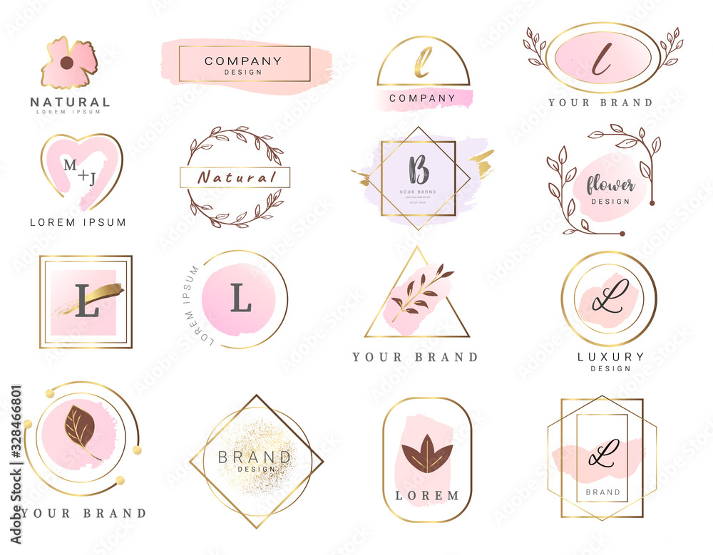 Set of hand drawn labels and badges for printing,product,vector ...