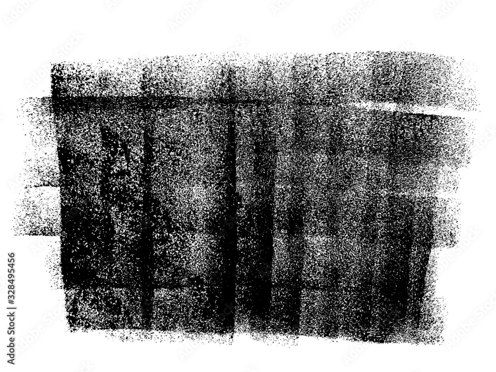 Grunge Roller Brush Stroke Paint Texture Background Stock Vector ...