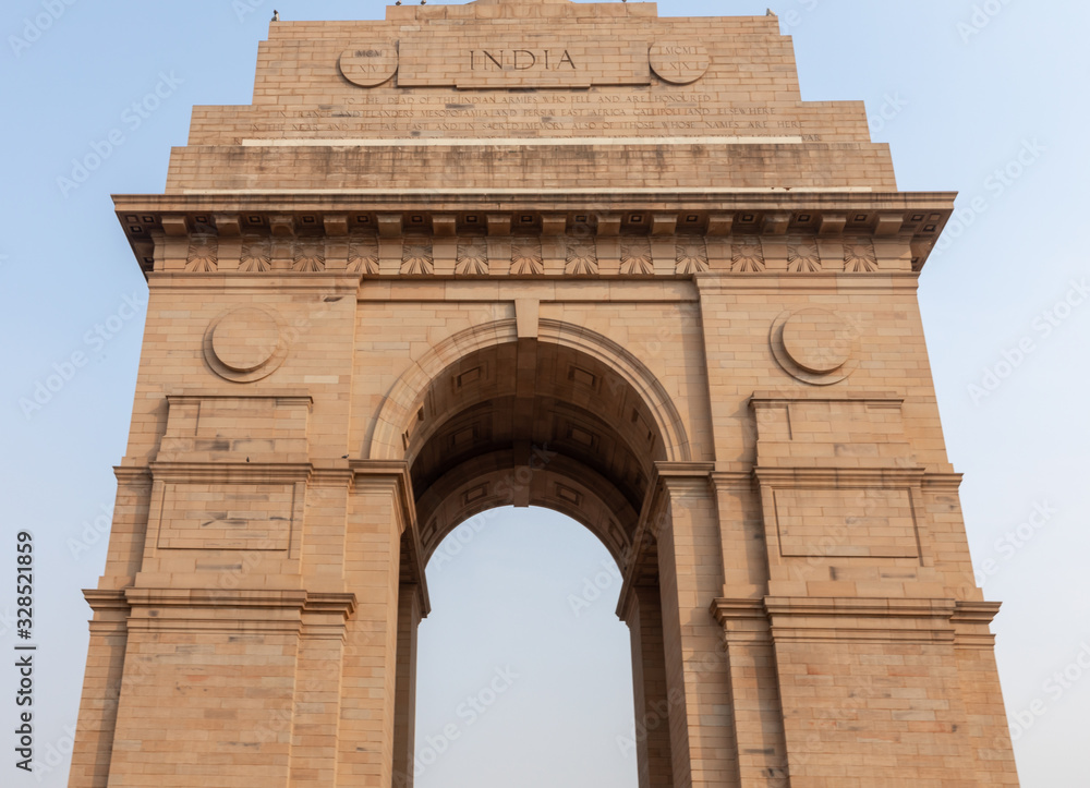 India Gate (originally the All India War Memorial) in New Delhi, India ...