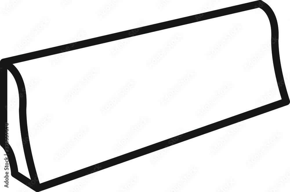 Skirting Board icon, vector illustration Stock Vector | Adobe Stock