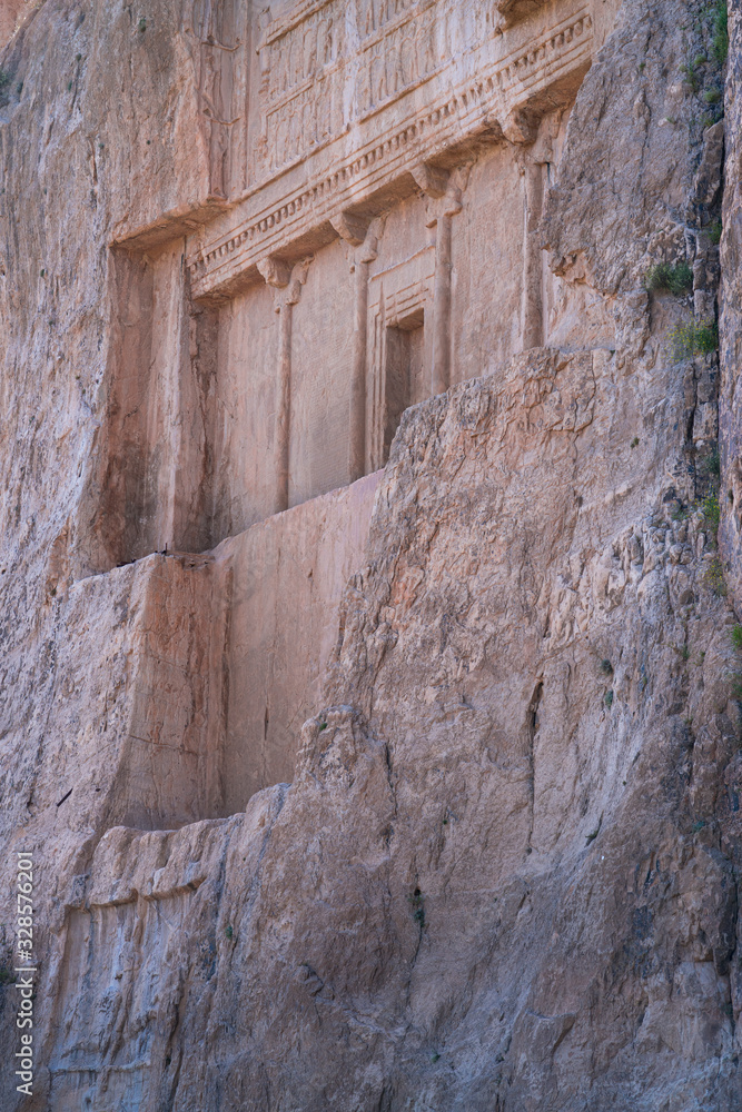 Tomb of Darius the Great, Naqsh-e Rostam Necropolis, Fars Province ...