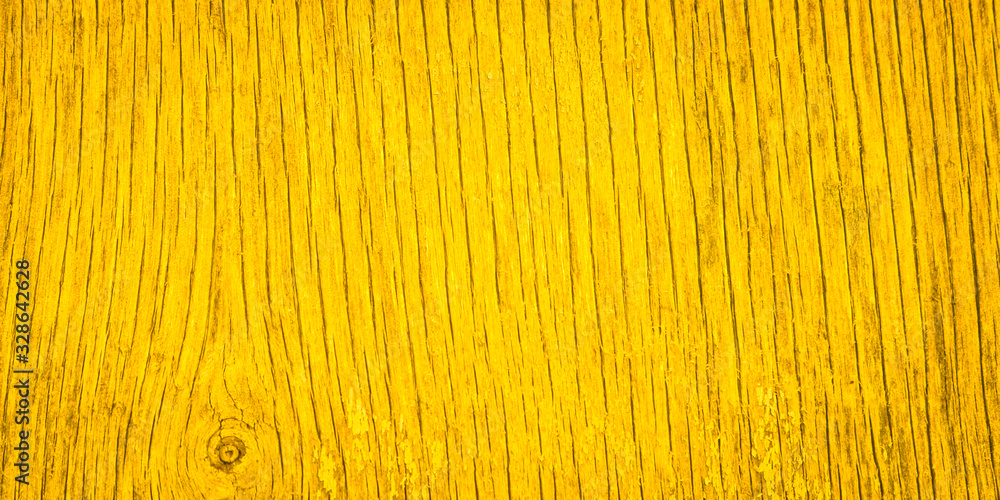 Vibrant yellow wood texture. The texture of the old dried plywood ...