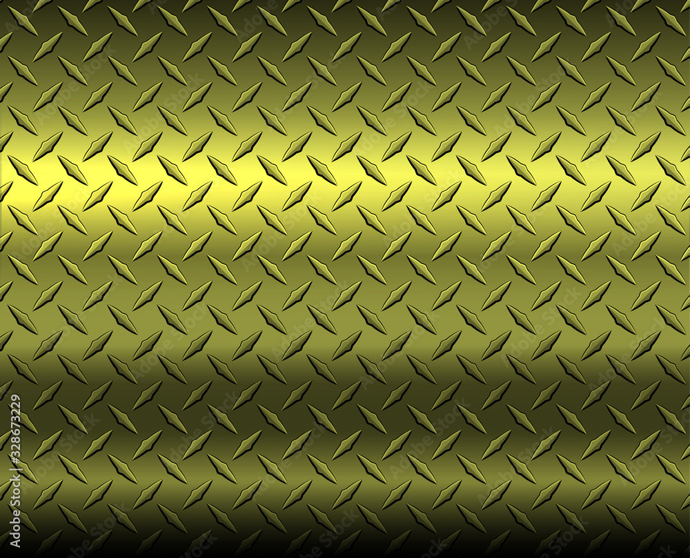 Gold diamond steel metal sheet texture background Stock Vector | Adobe ...