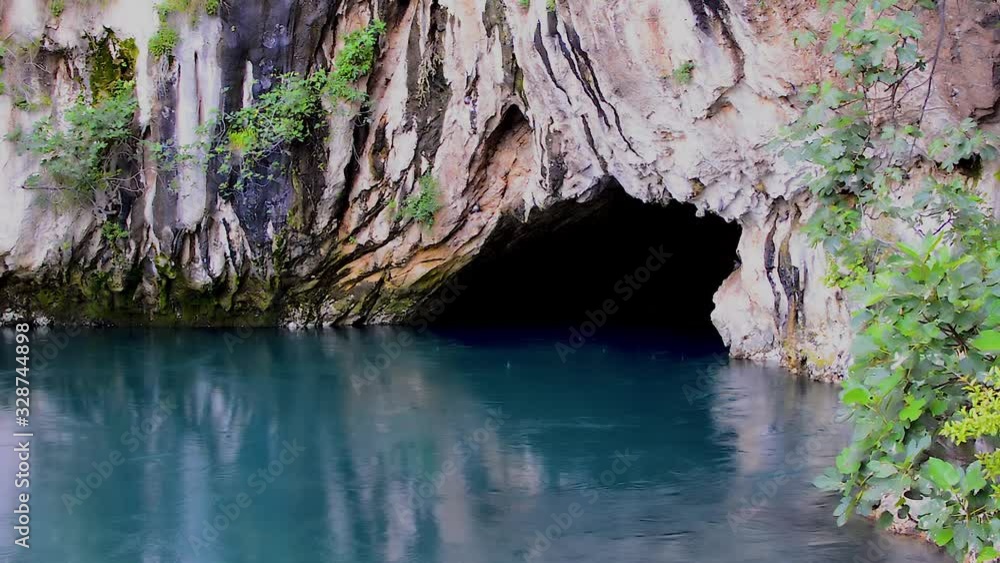 The source of the Buna river is the finest example of an underground ...