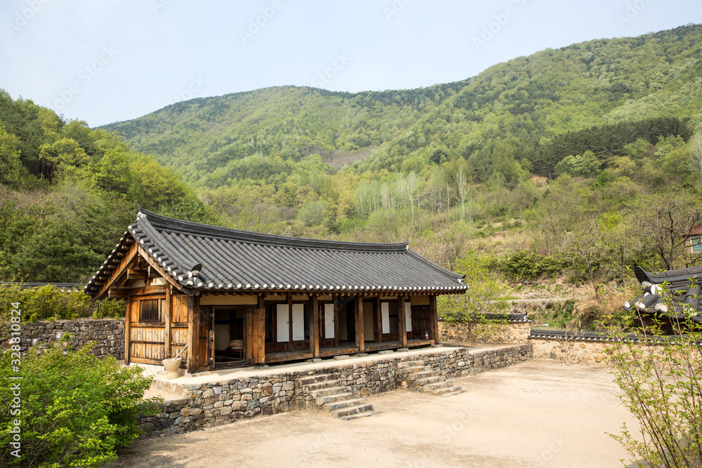 Foto Stock Historic Site of Preceptor Samyeong in Miryang-si, South ...