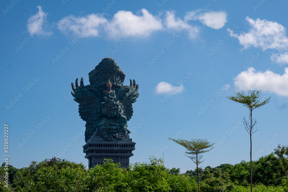 Body of Wisnu statue in Garuda Wisnu Kencana (GWK) cultural park in ...