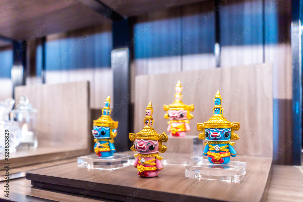 Tiny Tos-sa-kan, the giant toy in ramayana dramatic serie from south ...