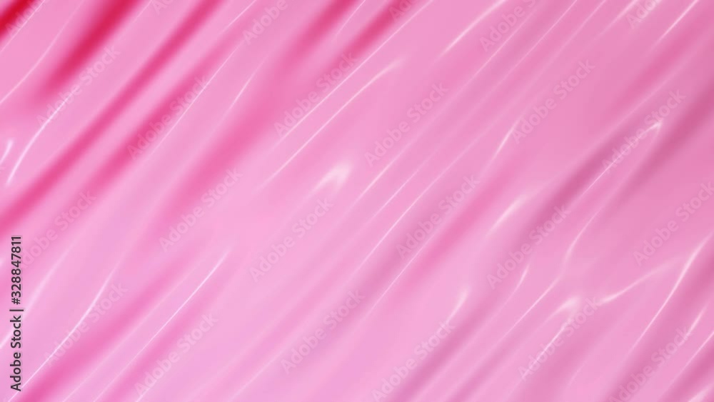 Abstract pink ripples background. Seamless looped animation. 3d ...