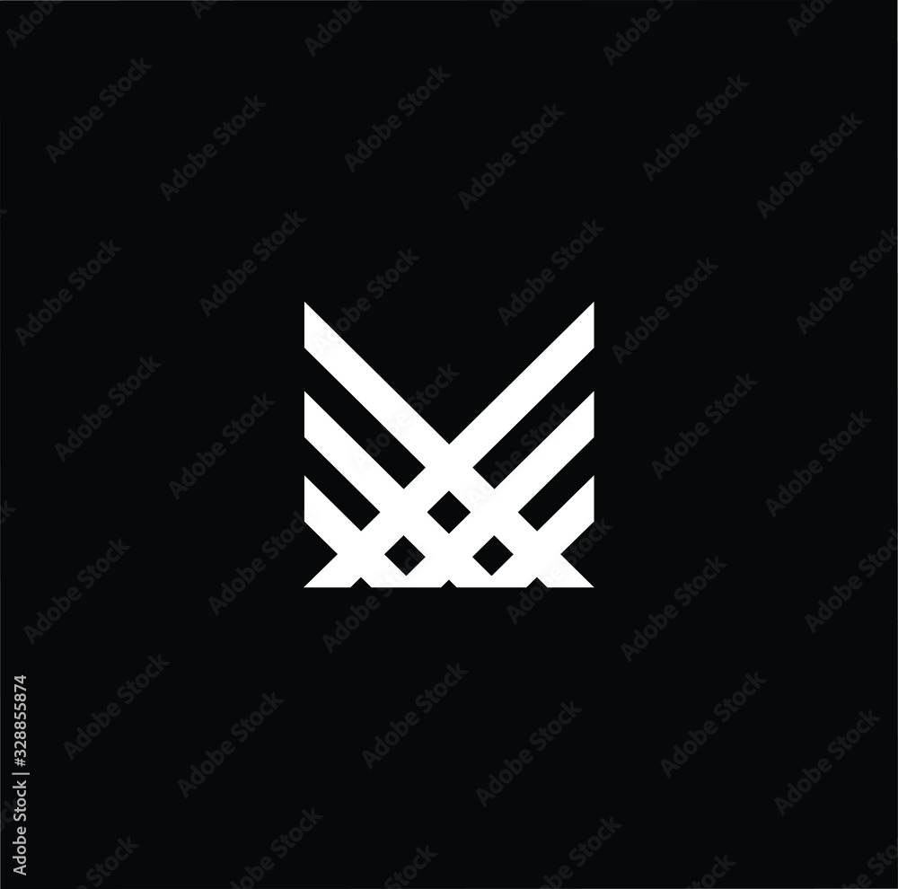 Initial based modern and minimal Logo. WX WX letter trendy fonts ...