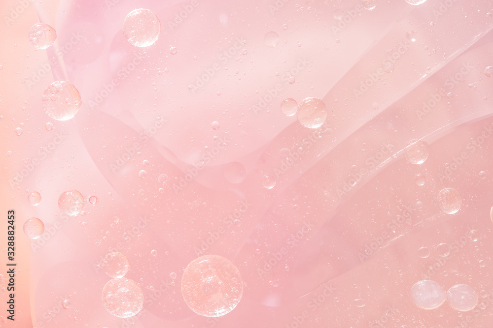 Abstract Pink water bubbles background Stock Photo | Adobe Stock