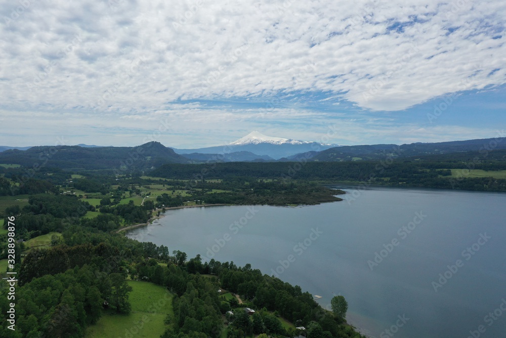 Lago Panguipulli Stock Photo | Adobe Stock