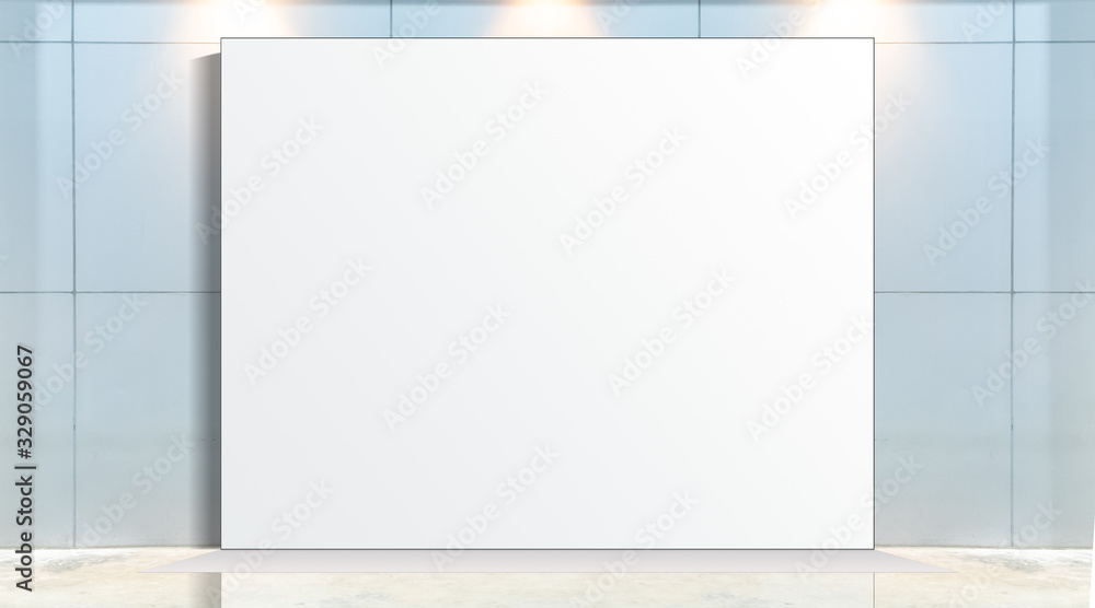 Fabric Pop Up basic unit Advertising banner media display backdrop ...