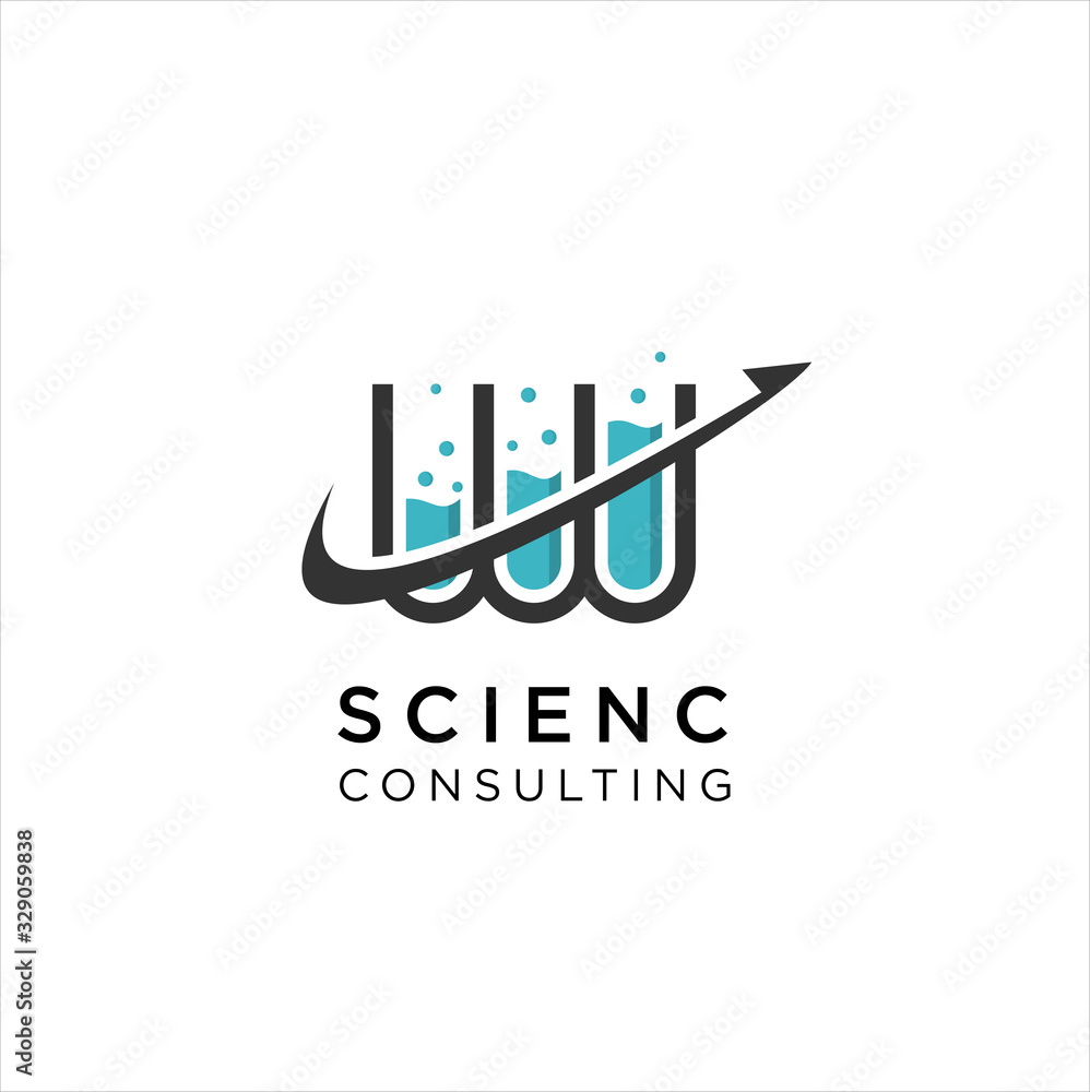 Laboratory Business Identity, Lab Symbol. Business Financial Modern ...