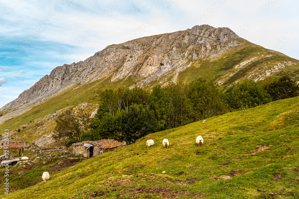 The top of Mount Txindoki in Guipuzcoa. Basque Country Stock Photo ...