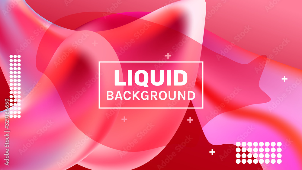 ABSTRACT RED COLOR BACKGROUND WITH GRADIENT. LIQUID COLOR WALLPAPER ...