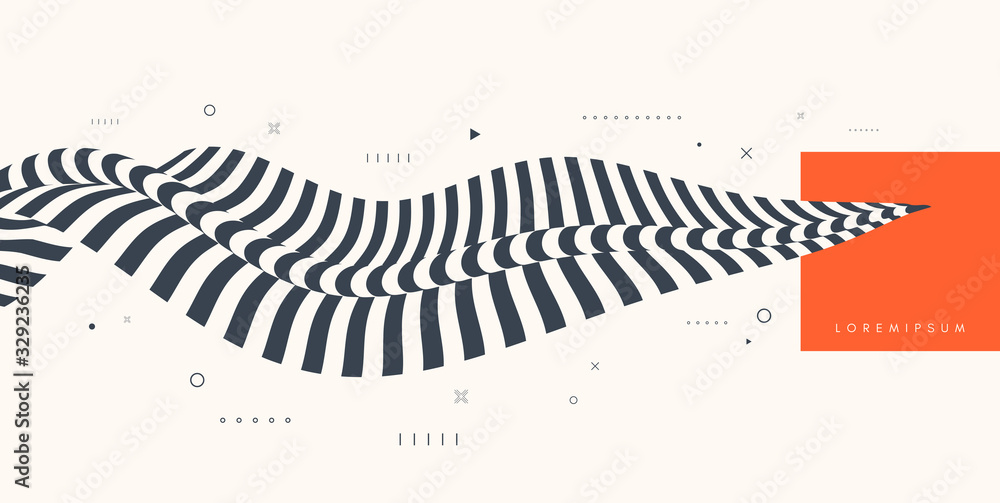 3d cover design template. Asian vector illustration. Pattern can be ...