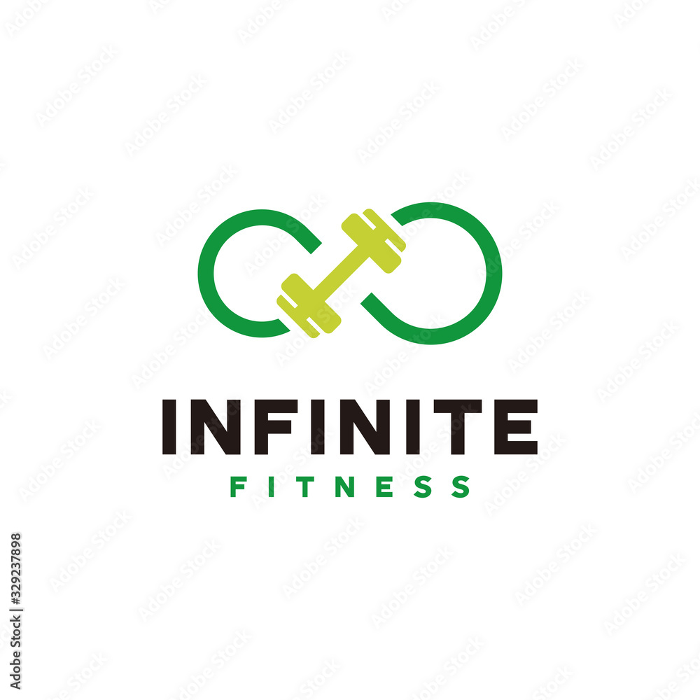 Infinity Gymnastic logo designs concept vector, Infinity Fitness logo ...