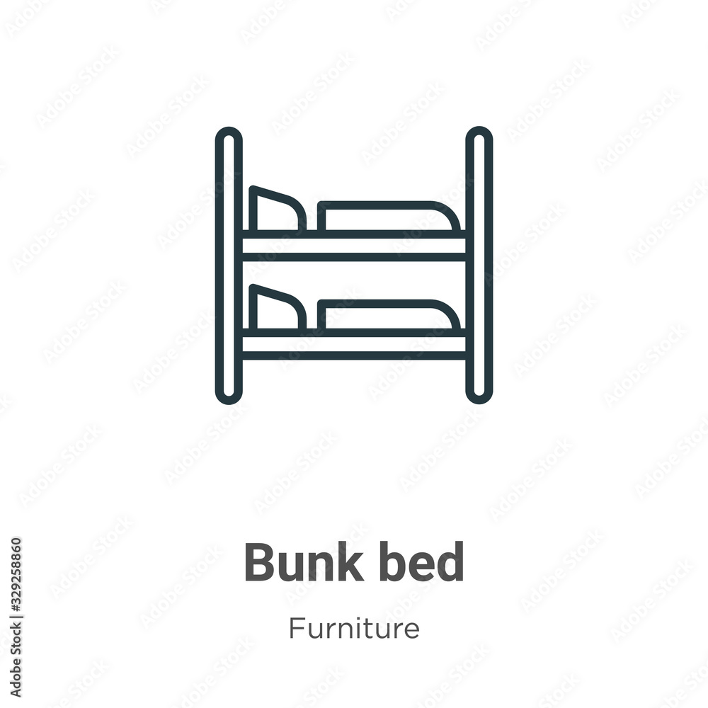 Bunk Bed Icon