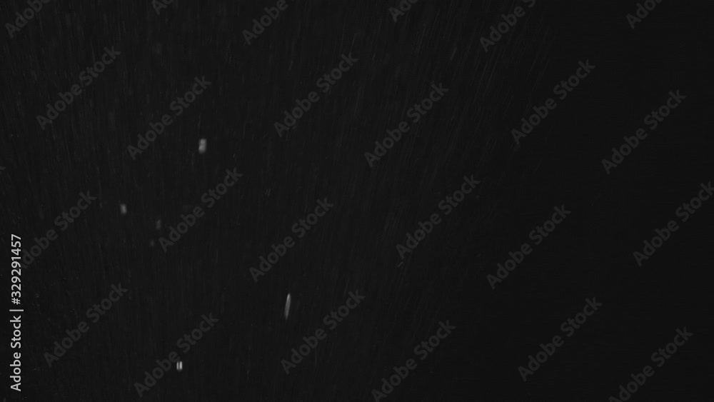 Splash water particles and smoke on camera, closeup wet charge, Water ...