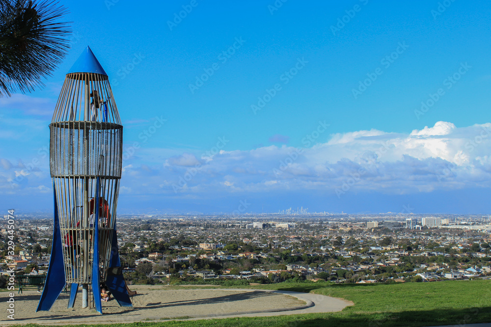 Los Arboles Rocketship Park, City of Torrance, Palos Verdes Peninsula ...