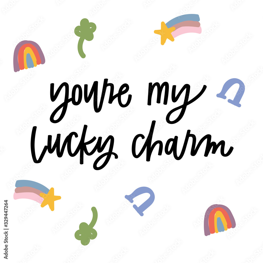 Lucky charm Stock Vector | Adobe Stock