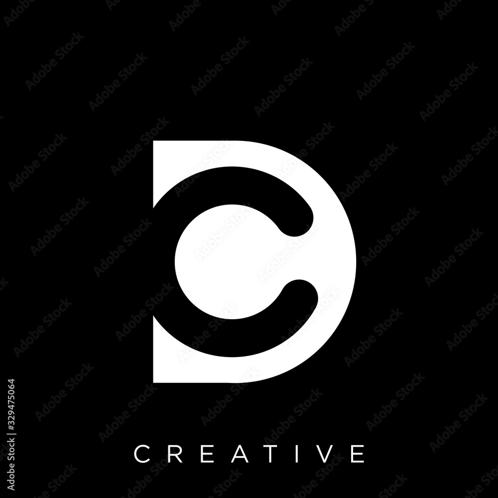 cd logo design icon vector Stock Vector | Adobe Stock
